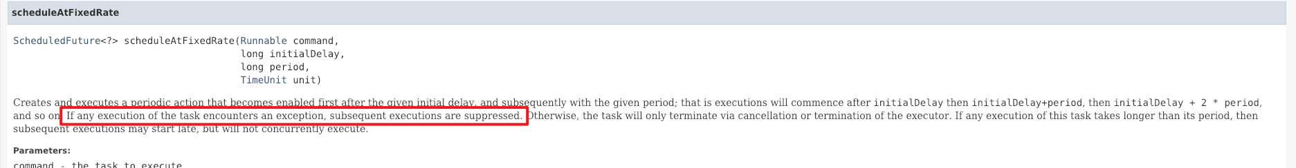 Java中的定时任务-ScheduledExecutorService的坑-CSDN博客