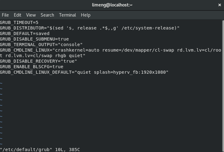 Hyper-V中centOS 全屏方法_hyper-v centos 全屏-CSDN博客