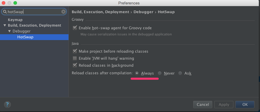 IDEA 热部署配置 HotSwapAgent-IntelliJ-IDEA-plugin-CSDN博客