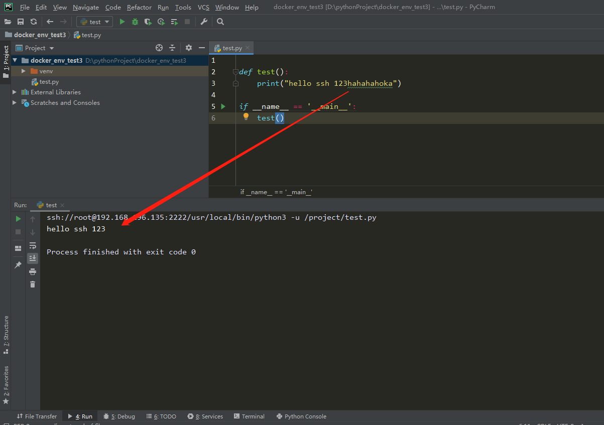 PyCharm采用SSH连接Docker镜像搭建Python开发环境_pycharm + docker + python远程开发-CSDN博客