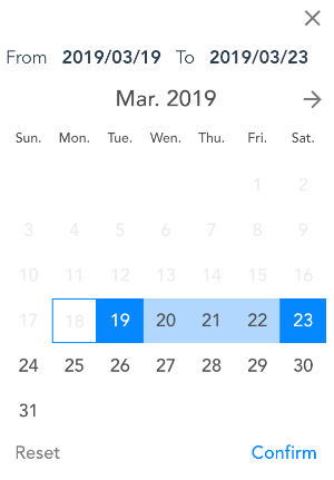vue.js 日期选择_适用于酒店和多功能场所的Vue.js日期范围选择器-CSDN博客