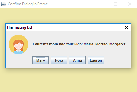 Java Swing – JOptionPane showOptionDialog示例-CSDN博客