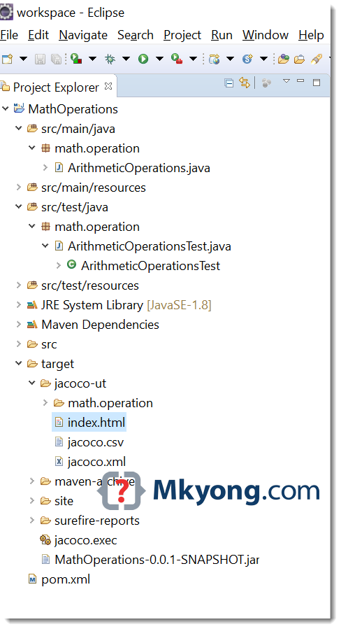 Jacoco Java代码覆盖率 Maven示例 Csdn博客 