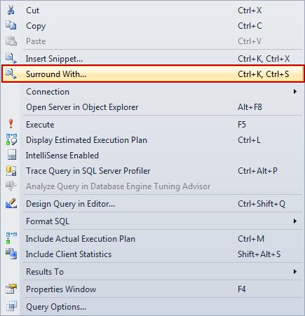 SQL Server Management Studio中SQL代码段_culuo4781的博客-CSDN博客