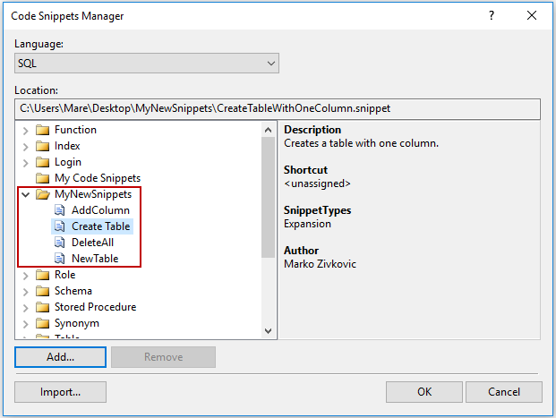 SQL Server Management Studio中SQL代码段_culuo4781的博客-CSDN博客