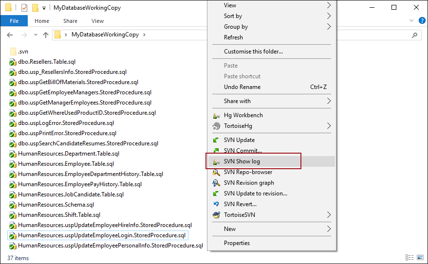 subversion使用_使用Subversion在SQL数据库中对象更改的修订历史记录-CSDN博客