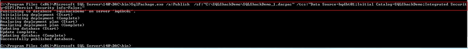 使用SQL Server工具SqlPackage.exe的连续数据库传递（CD）-CSDN博客