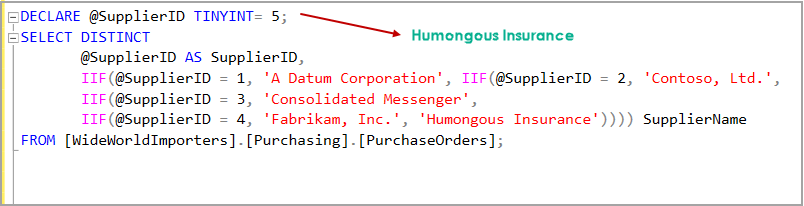 iif sql_SQL IIF语句概述-CSDN博客