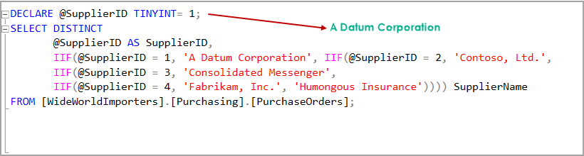 iif sql_SQL IIF语句概述-CSDN博客