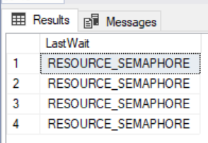 semaphore性能问题_SQL Server性能调整– RESOURCE_SEMAPHORE等待-CSDN博客
