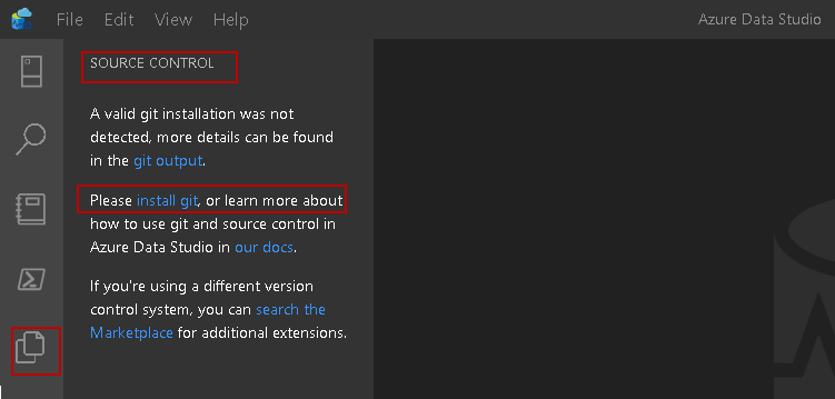mac azure git_在Azure Data Studio（ADS）中使用Git进行源代码控制-CSDN博客