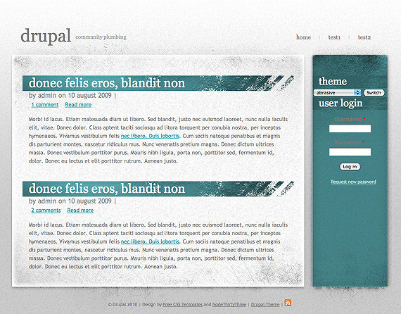 drupal主题_50个精心挑选的美丽Drupal 6个主题-CSDN博客