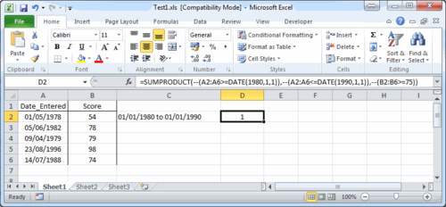 excel countif_如何在Excel中使用COUNTIF，COUNTIFS和SUMPRODUCT工作表功能-CSDN博客