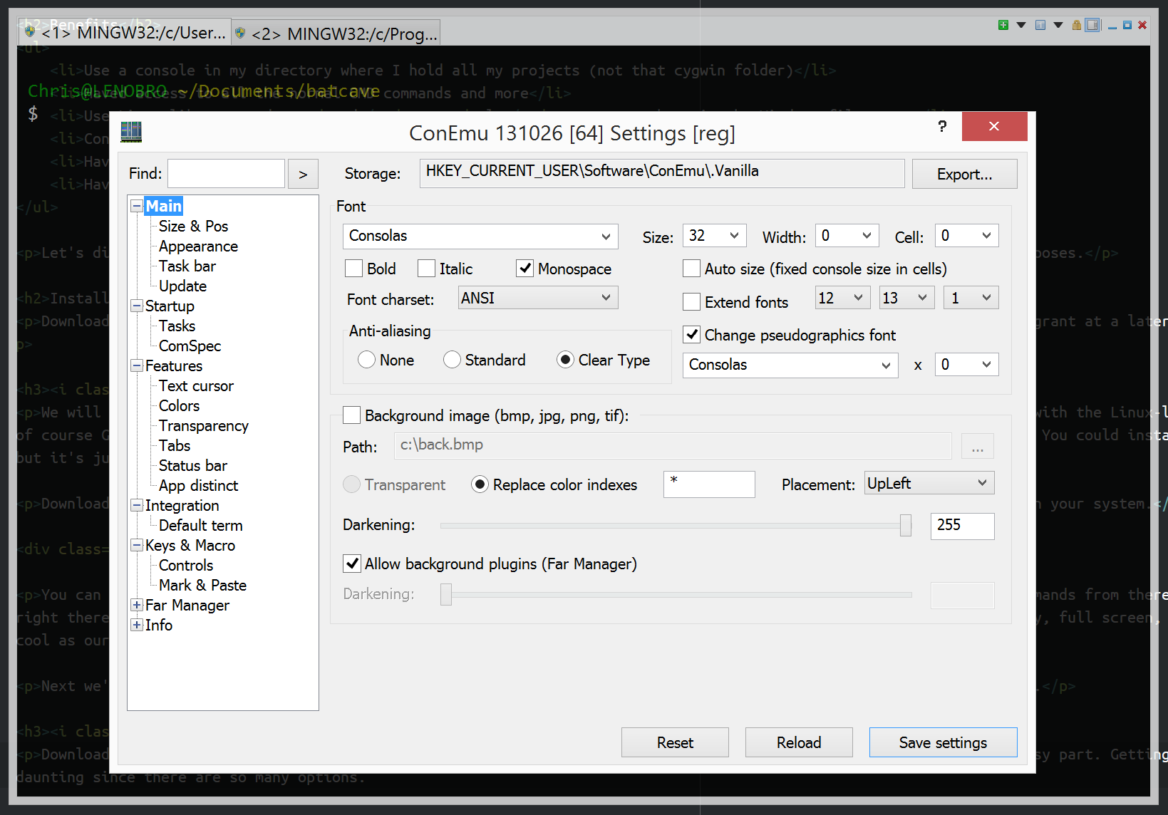 windows控制台_在Windows中获得功能强大且时尚的控制台-CSDN博客