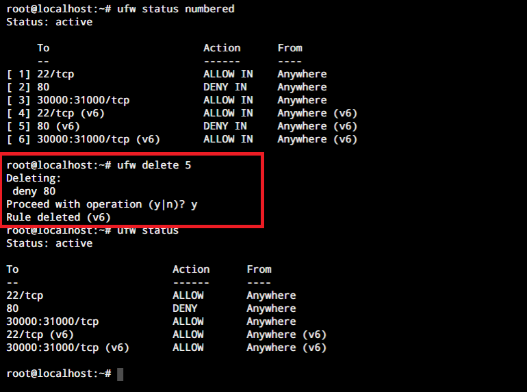 ufw防火墙_Ubuntu防火墙UFW –完整指南_cunchi4221的博客-CSDN博客