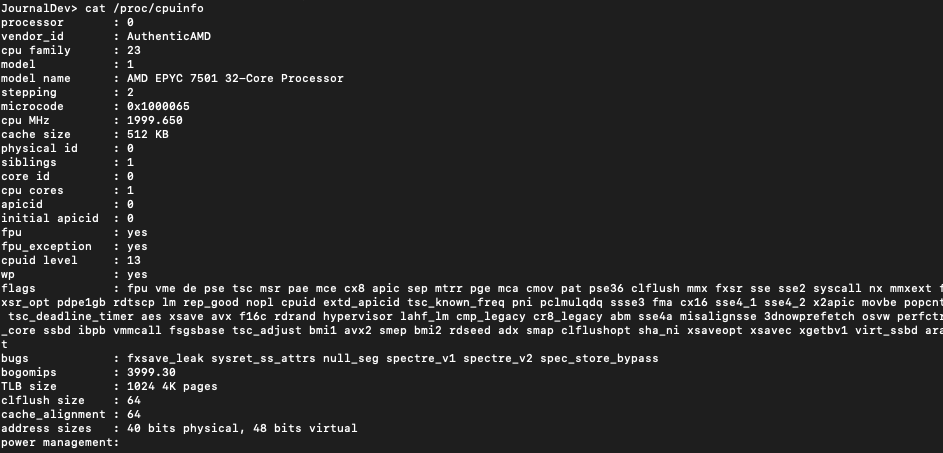/proc/cpuinfo_Linux中的/ proc / cpuinfo和/ proc / meminfo文件-CSDN博客