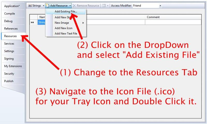 notifyicon_在VB.Net 2008中使用NotifyIcon构建无格式WinForms应用程序-CSDN博客