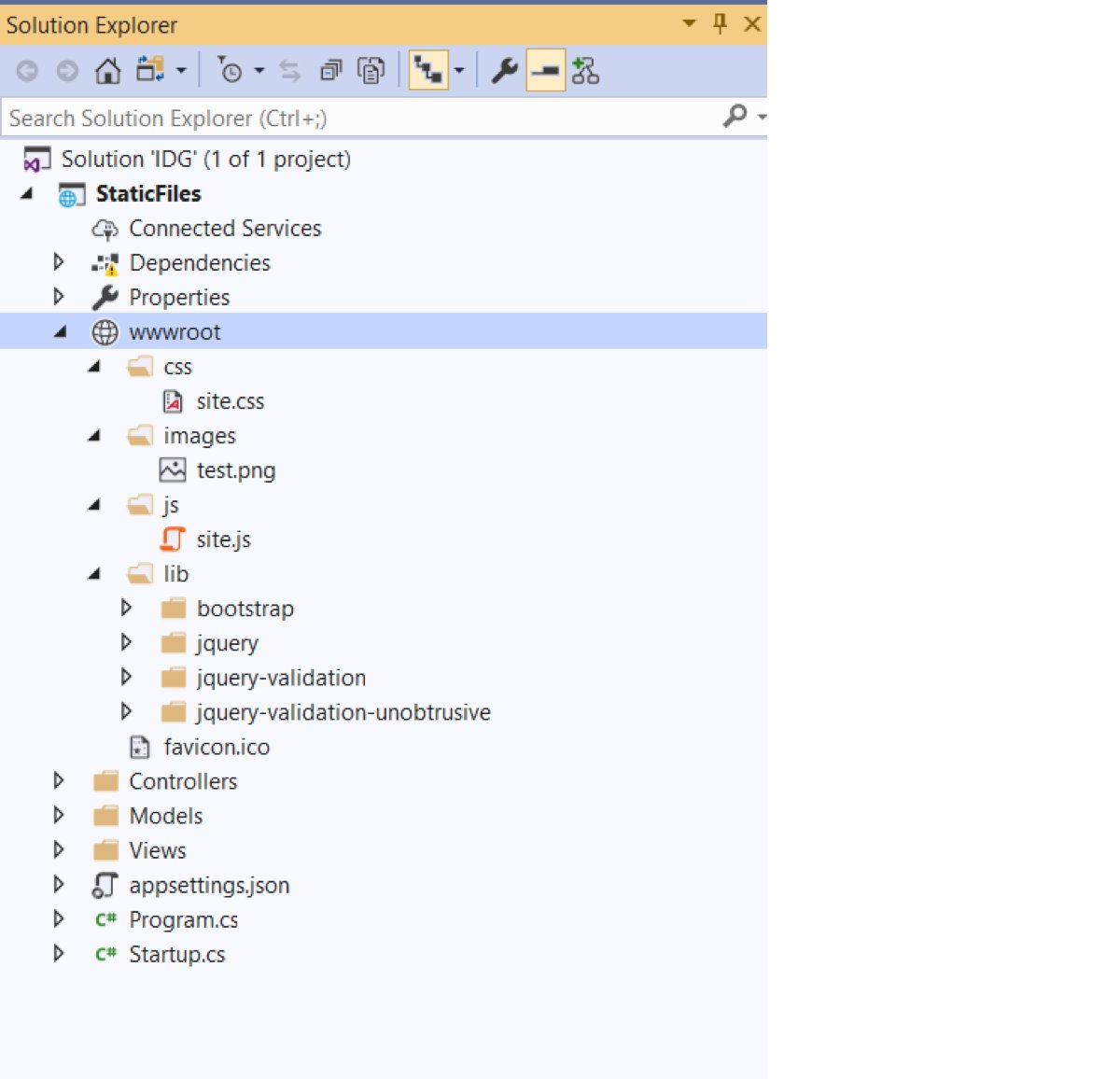如何在aspnet Core中使用静态文件 Csdn博客 