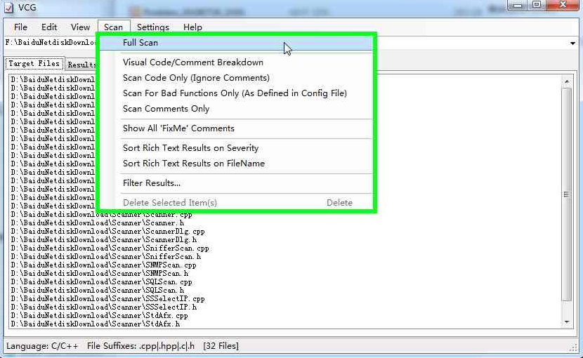 VCG(VisualCodeGrepper)安装使用教程-CSDN博客