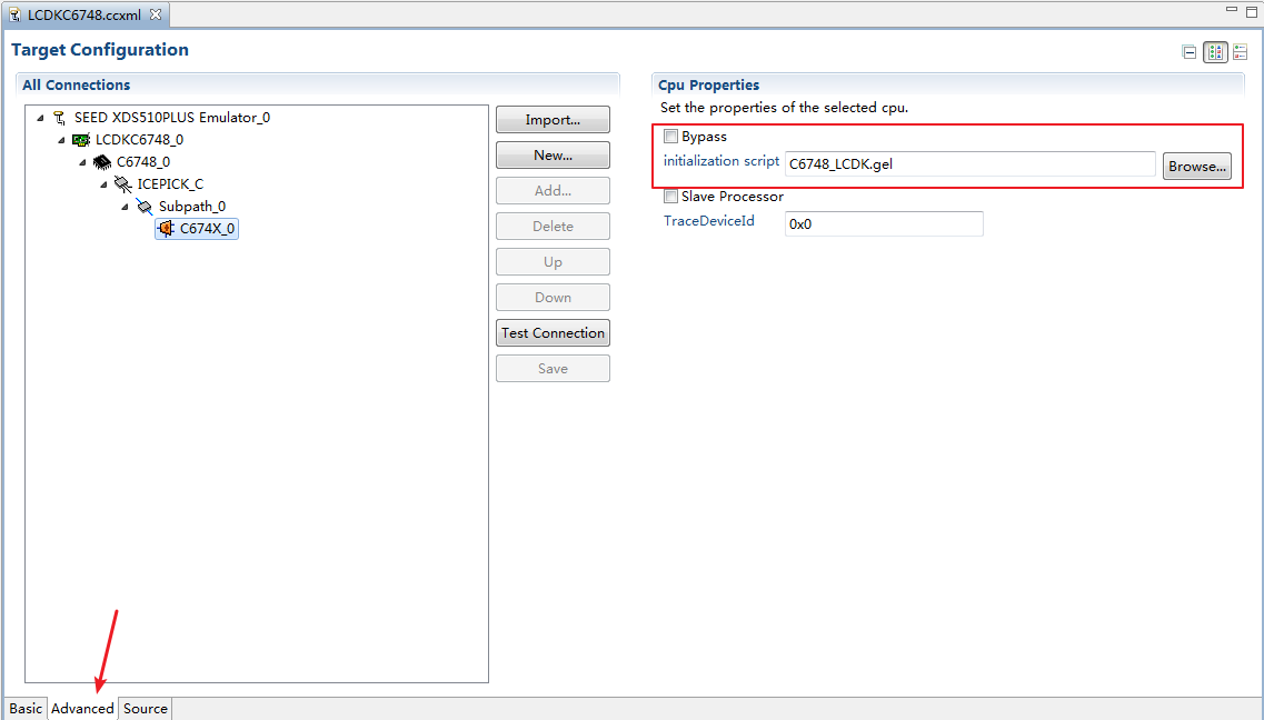 Code Composer Studio (CCS) 集成开发环境及TI仿真器的使用_code composer studio target configurations-CSDN博客