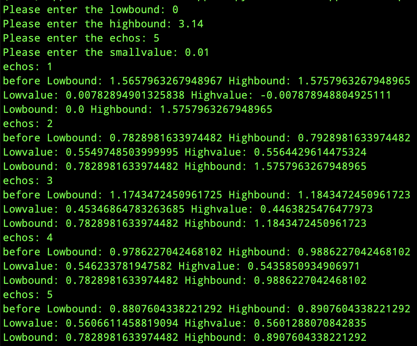 Python实现二分法和黄金分割法 Csdn博客 