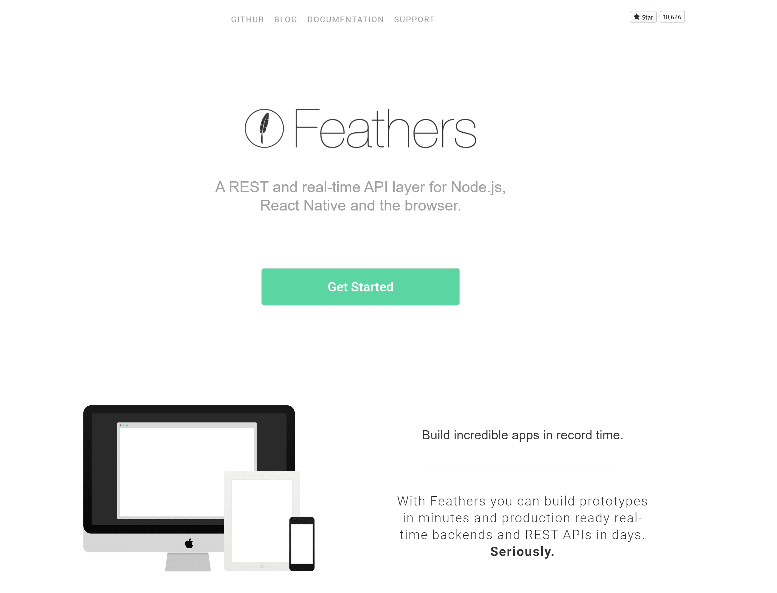 rest 微服务构建_使用FeathersJS构建轻量级REST和实时应用-CSDN博客