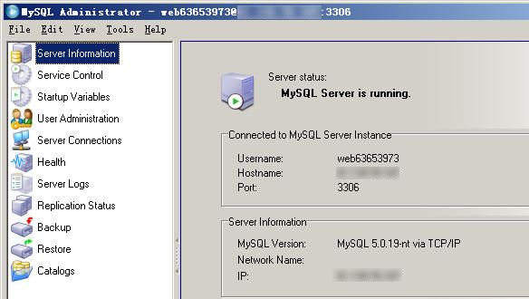 如何使用 MySQL Administrator 管理/备份/还原 My SQL 数据库_mysqladmin 还原-CSDN博客
