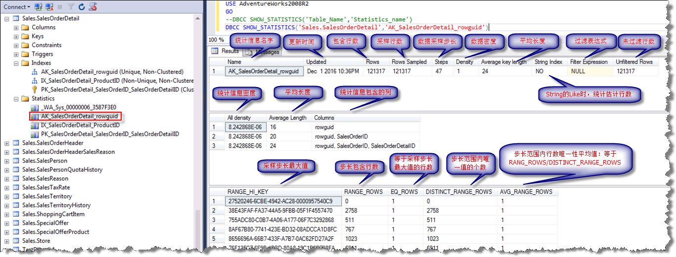 Sql Server 统计信息相关sqlserver 统计信息 Csdn博客 