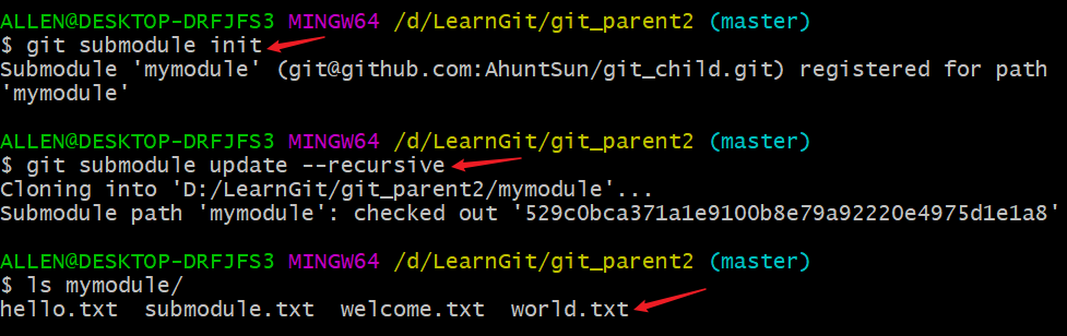 Git应用详解第十讲：Git子库：submodule与subtree_git子库 subtree和submodule-CSDN博客