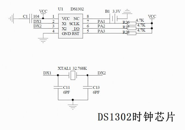 STM32与DS1302设计时钟芯片，超详细_stm32与ds1302时钟芯片工作原理-CSDN博客