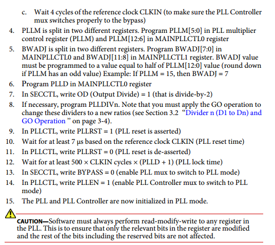 简简单单学TI 多核DSP（2）：TMS320C6678的时钟配置_c6678时钟架构-CSDN博客