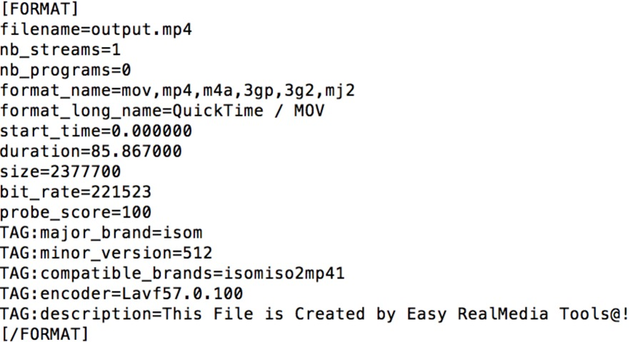 ffprobe 详细介绍_ffprobe参数-CSDN博客