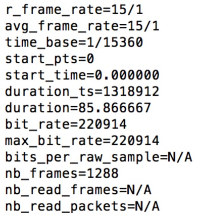 ffprobe 详细介绍_ffprobe参数-CSDN博客