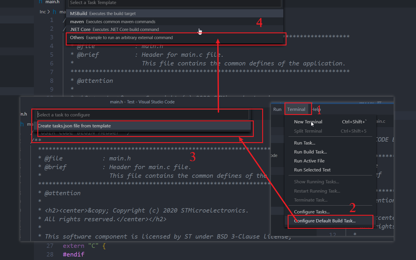 使用 Stm32cubemx Vscode 开发 Stm32stm32cubemax 创建stm32f405工程 Vscode Csdn博客 5331