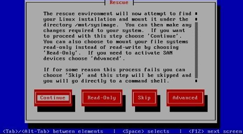 Linux Rescue救援（光盘修复）模式详解 Csdn博客 