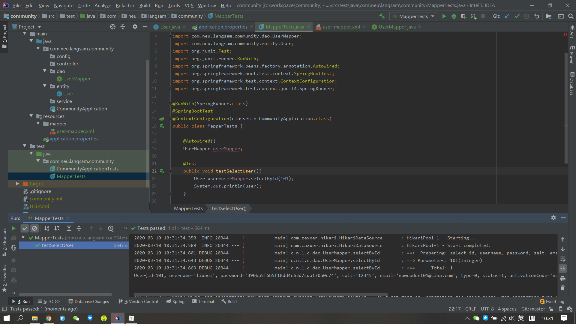 Chapter 1, Spring Boot, Development Community Home (5) Getting Started ...