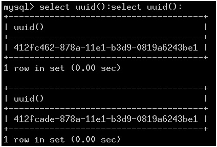 UUID和UUID_SHORT_uuidshort-CSDN博客