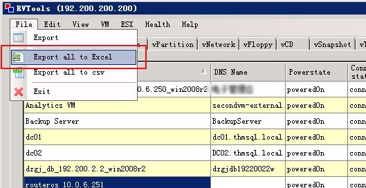 VMware vSphere第三方免费工具介绍之一：RVTools-CSDN博客