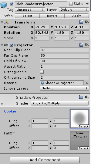 （投影：Projector）Unity5 使用Projector实现纹理投射_unity projector mapping 投影视频-CSDN博客