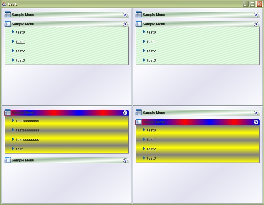 Swing SideBar(Swing 侧边栏)_sidebar4-CSDN博客