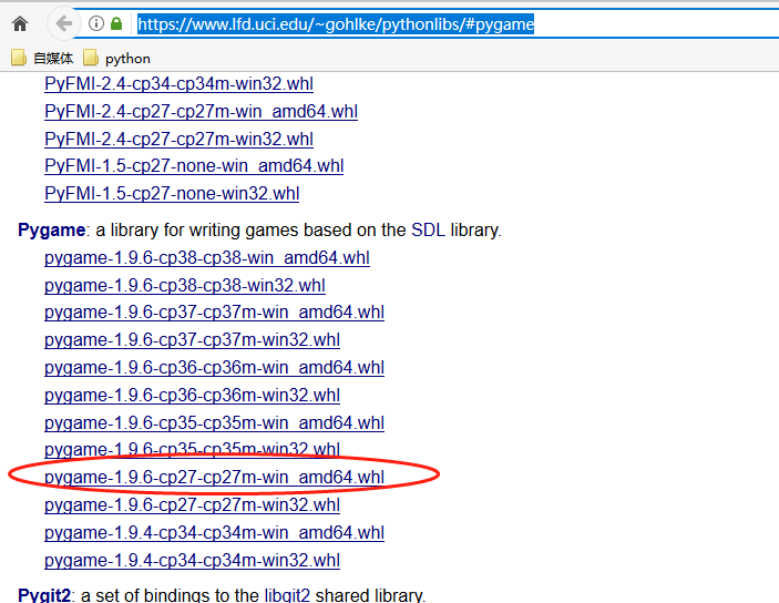 WARNING: Requirement ‘pygame-1.9.6-cp38-win_amd64.whl‘ looks like a filename, but the file does ...