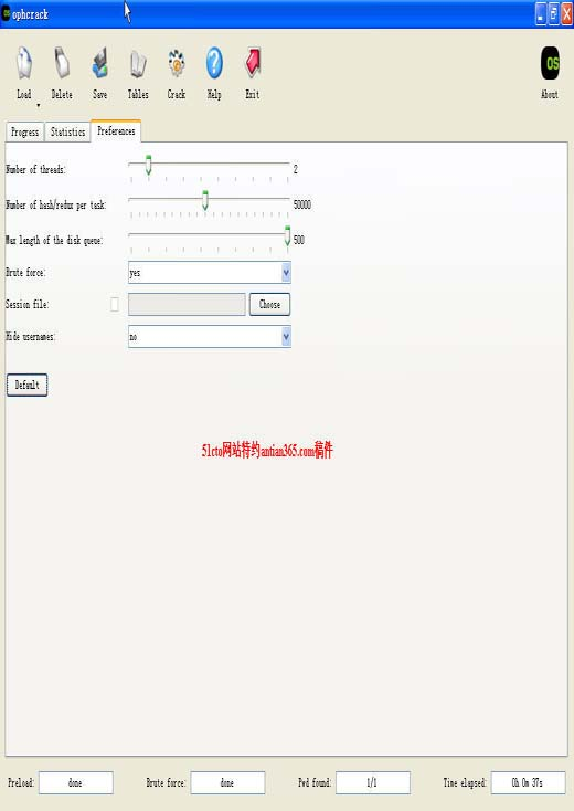 使用Ophcrack破解系统Hash密码_ophcrack使用教程-CSDN博客