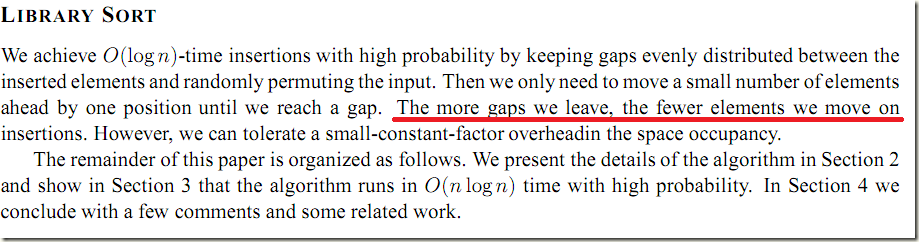 经典排序算法（二十二）--图书馆排序(Library Sort)_librarysort-CSDN博客
