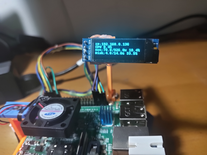 树莓派 kali系统 OLED屏幕 Python GPIO 实时显示运行性能_draw.text((0, top+6), str(ip), font=font, fill=8)-CSDN博客