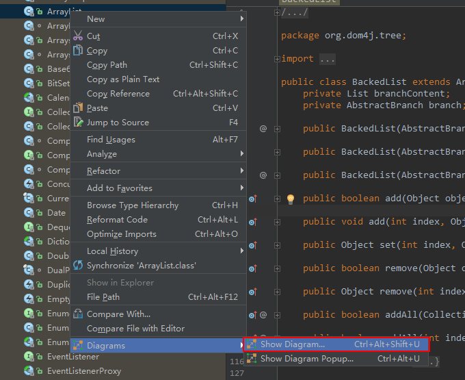 Intellij Idea 使用技巧—查看类的继承关系图idea查看类继承关系的快捷键 Csdn博客 