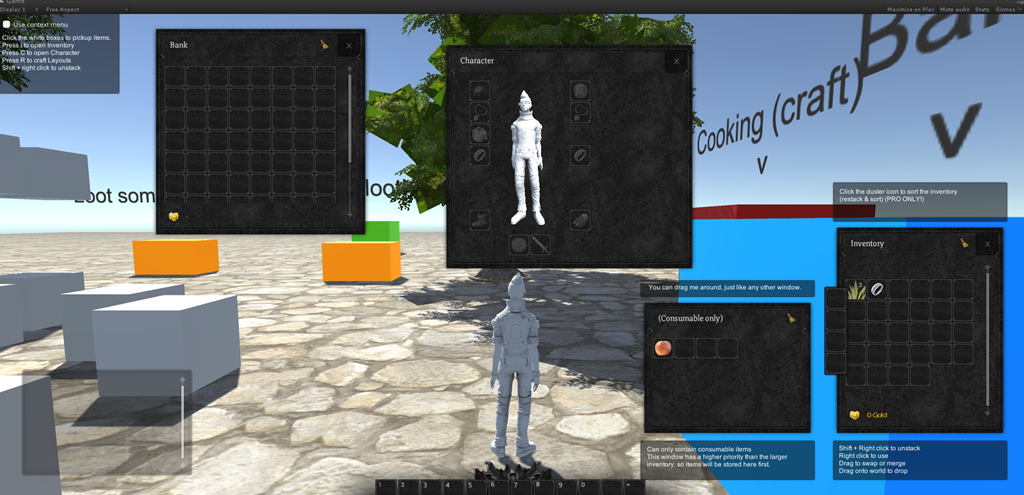 【Unity3D插件】Inventory Pro插件分享《游戏背包系统》-CSDN博客