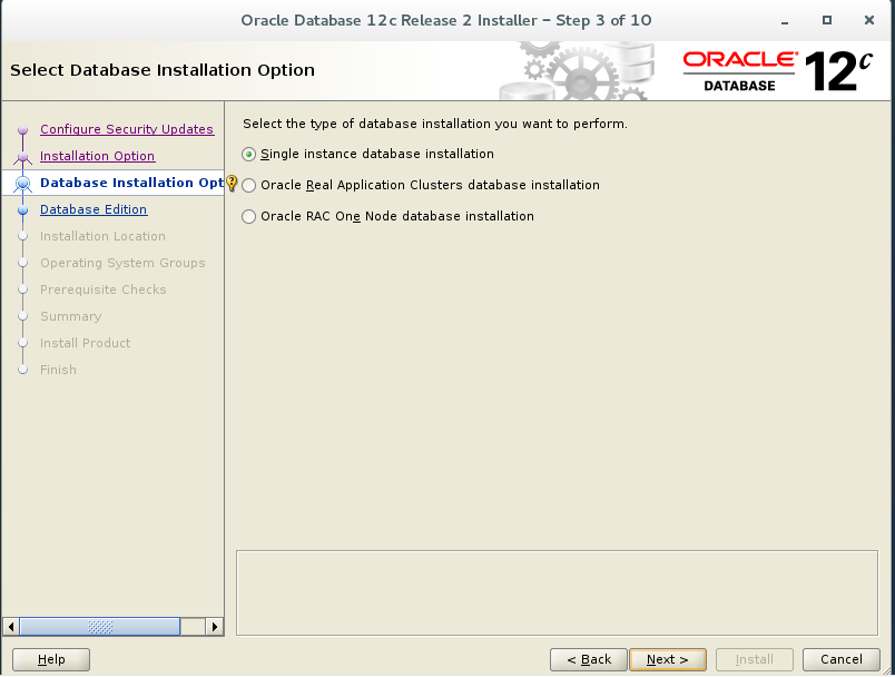 Oracle 12c R2 单实例数据库创建 和 开机自启_centos oracle12创建库命令-CSDN博客