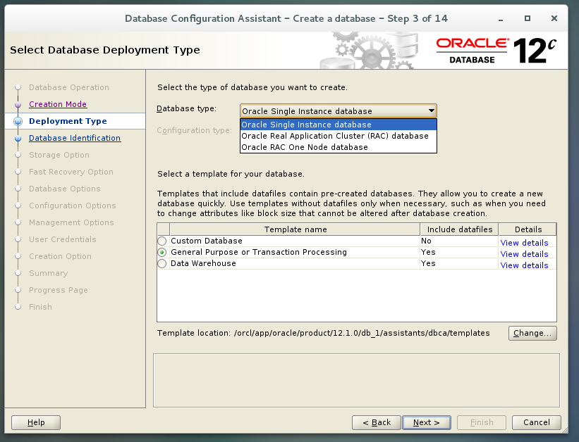 Oracle 12c R2 单实例数据库创建 和 开机自启_centos oracle12创建库命令-CSDN博客