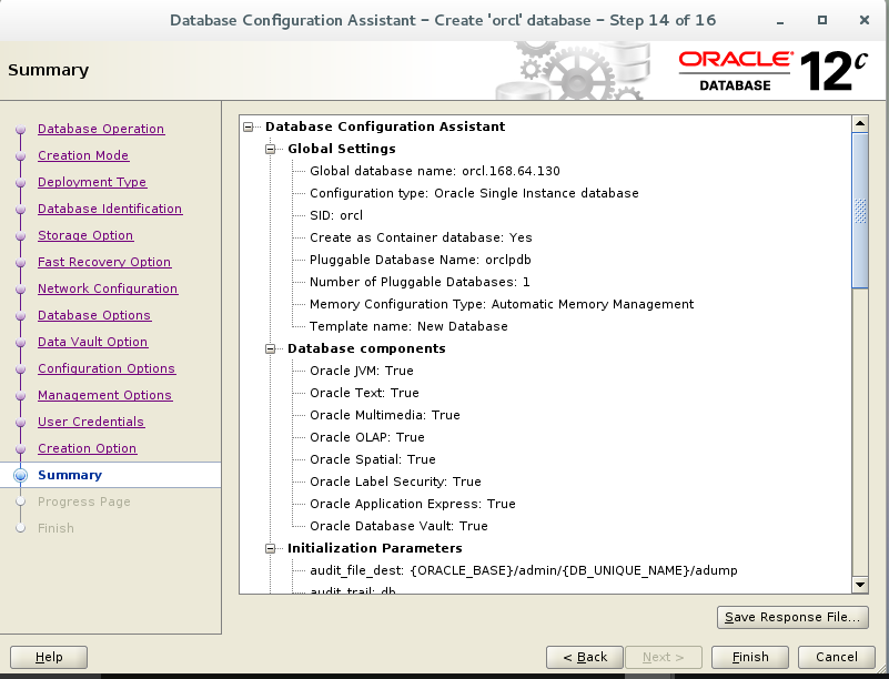 Oracle 12c R2 单实例数据库创建 和 开机自启_centos oracle12创建库命令-CSDN博客