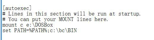 dosbox下载并配置BC3.1及环境变量的方法_bc31 环境配置-CSDN博客